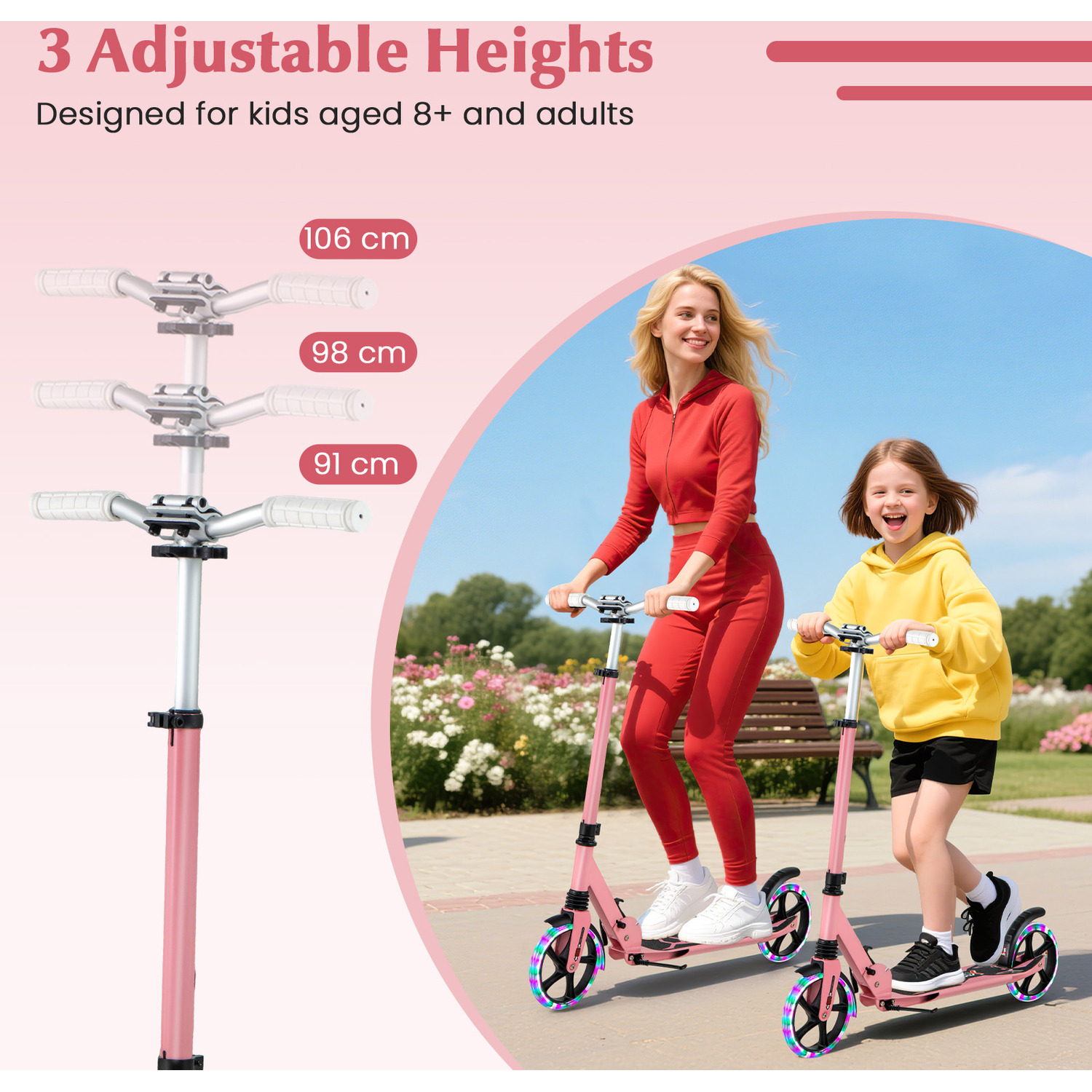 LED Light-Up Scooter