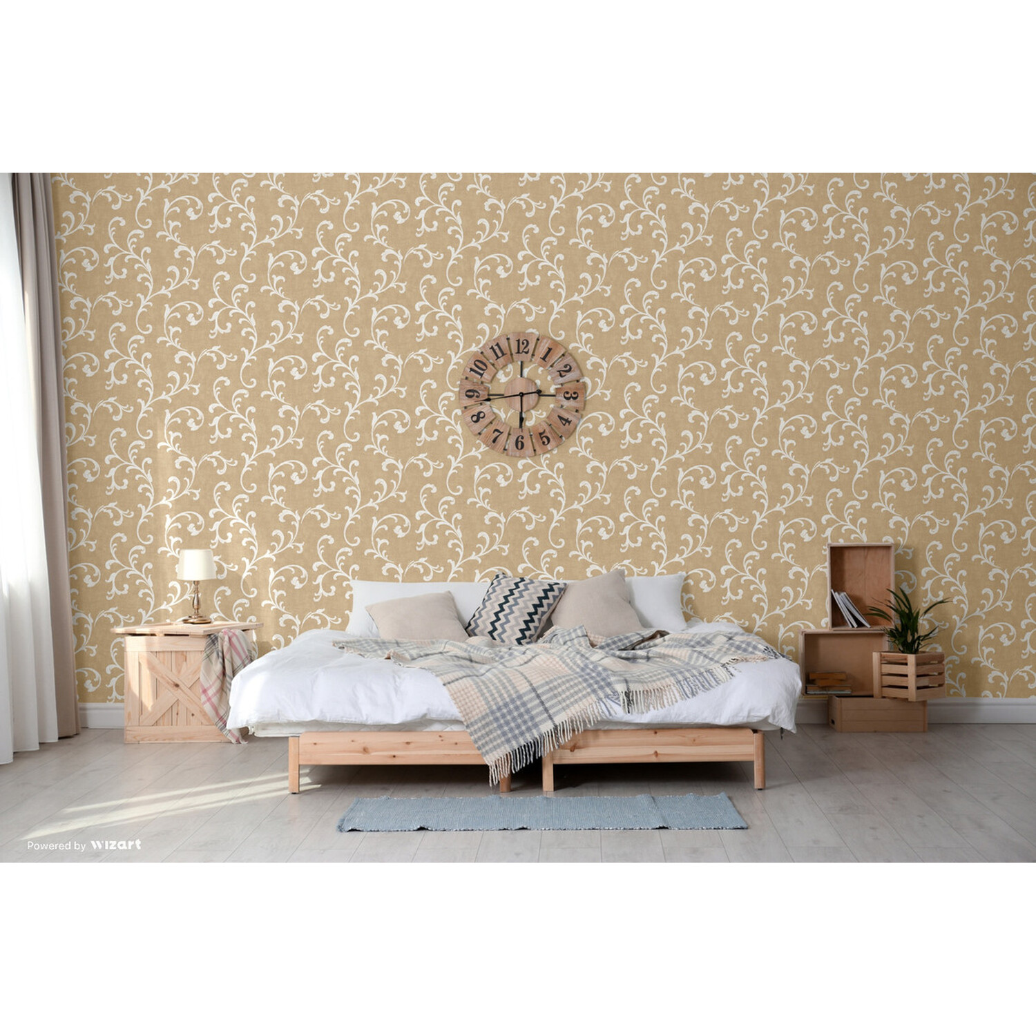 Sovereign Acanthus Scroll Wallpaper