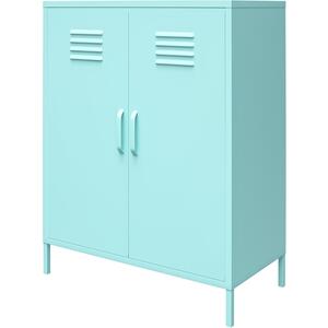 Cache metal locker with 2 doors