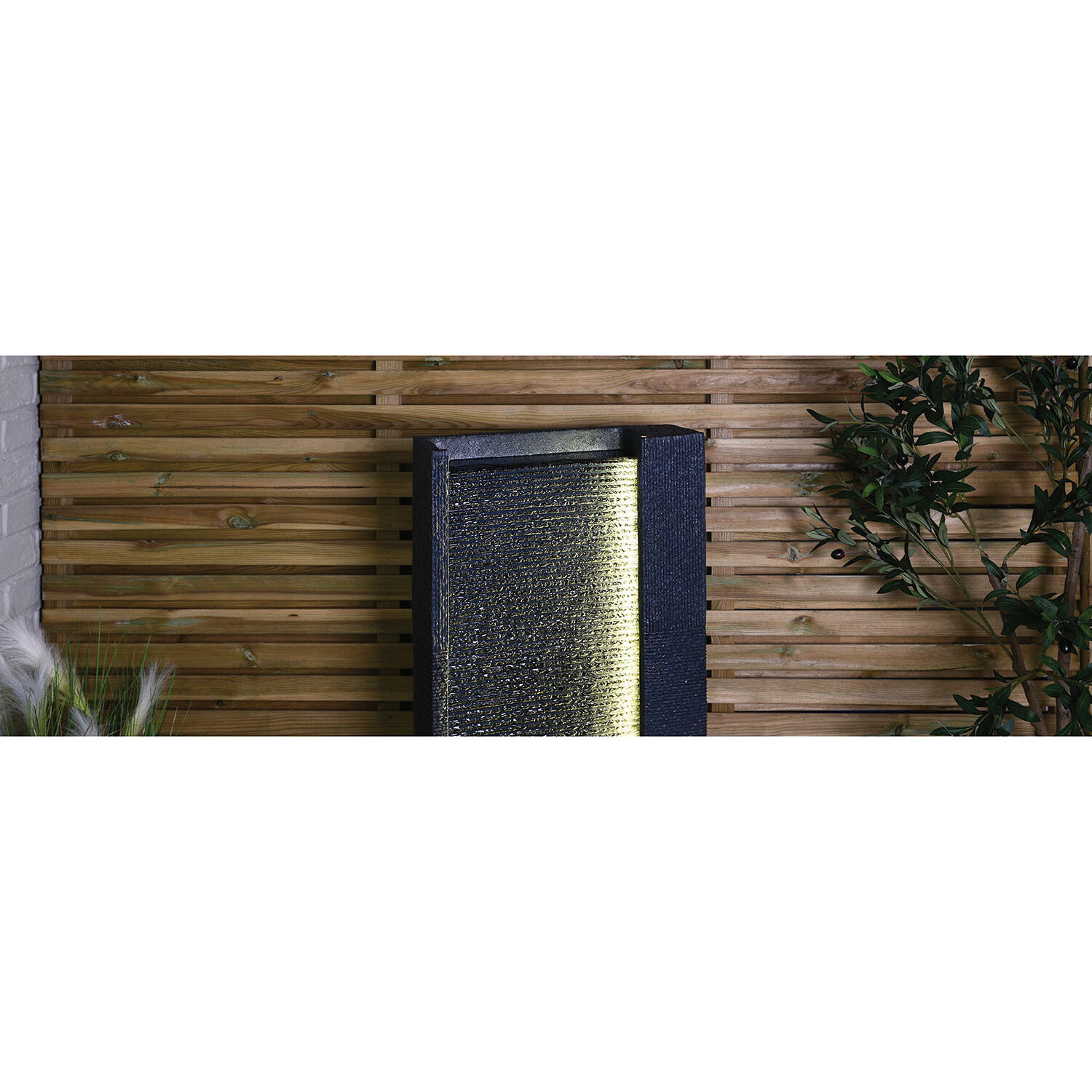 Textured Ripple Wall Water Feature