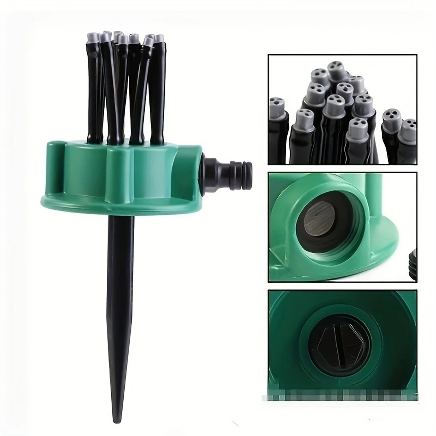 360-Degree Automatic Multi-Head Garden Sprinkler