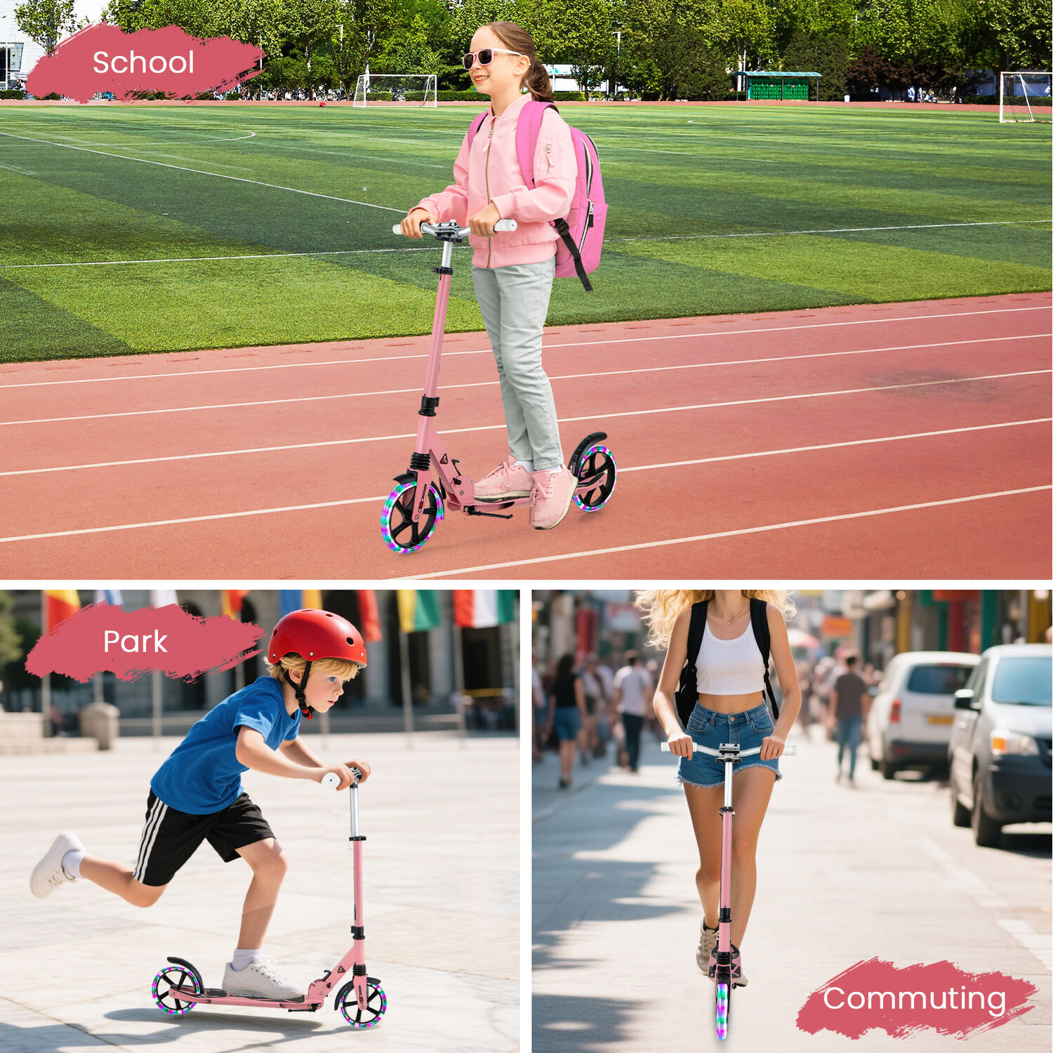 LED Light-Up Scooter