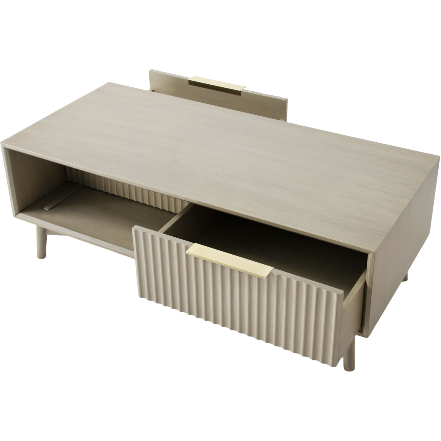 Monza - Coffee Table with Fluted Drawers