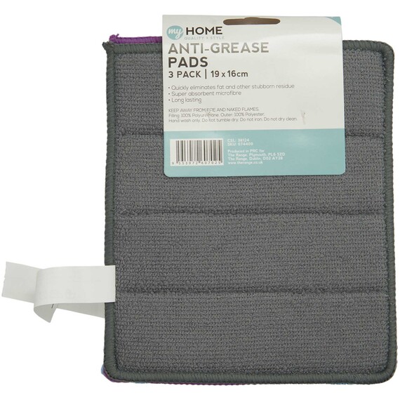 Pack of 3 Anti Grease Pads