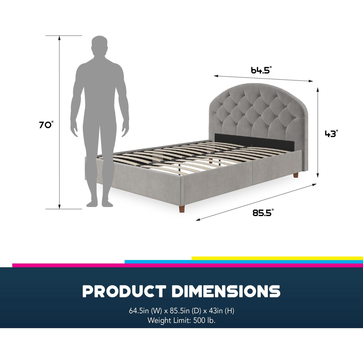 Aspen Upholstered Bed
