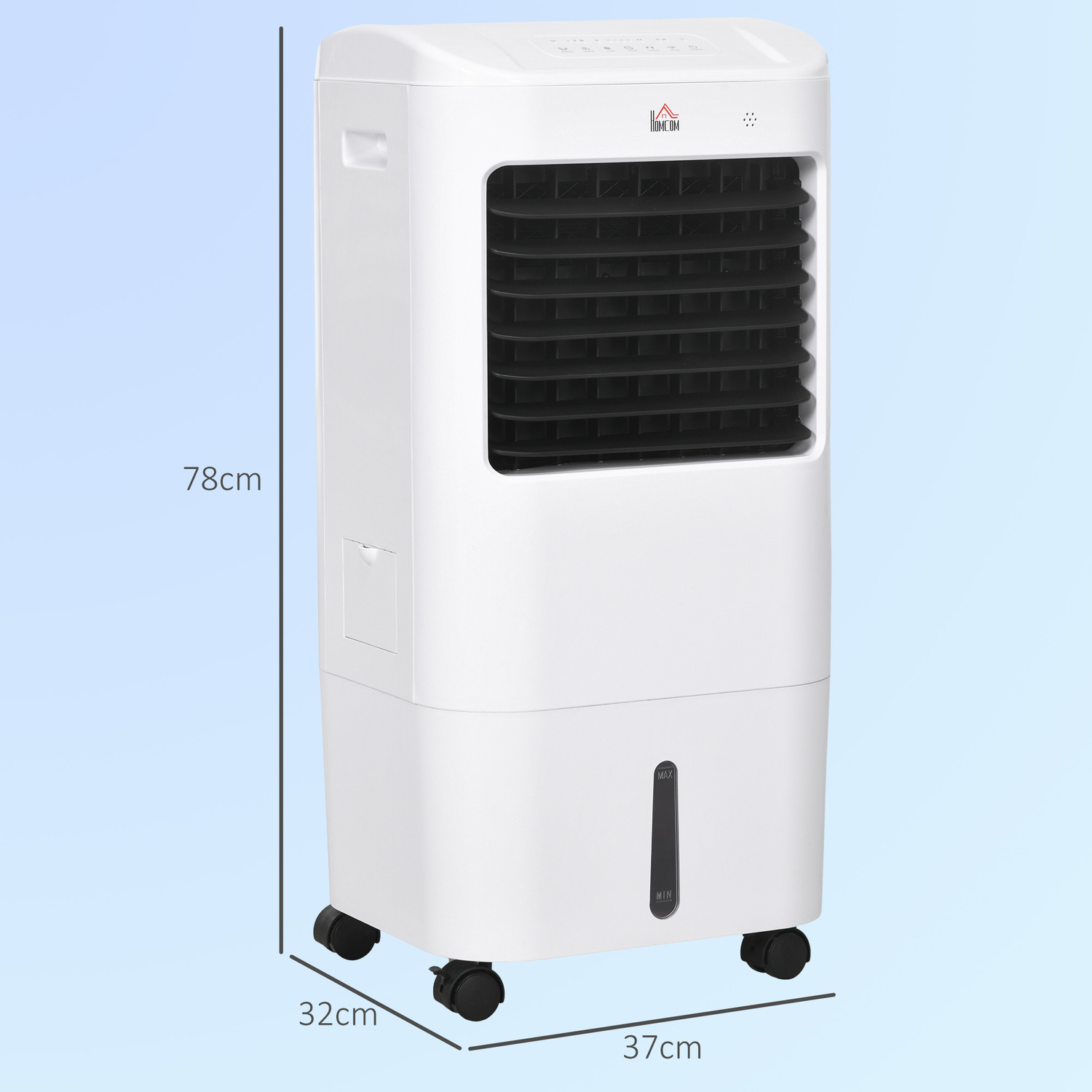 HOMCOM Portable 3-In-1 Air Cooler Fan