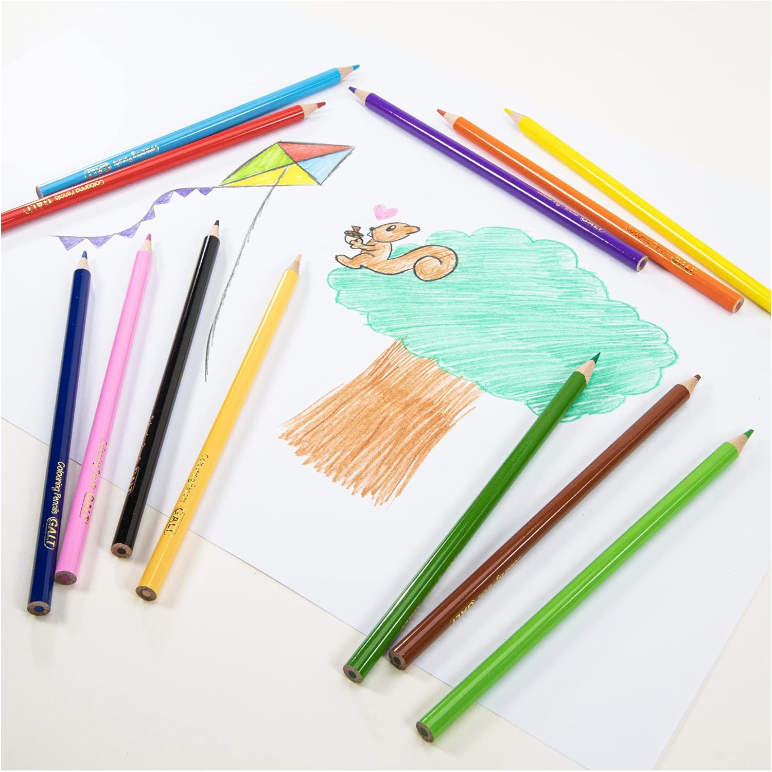 12 Colouring Pencils
