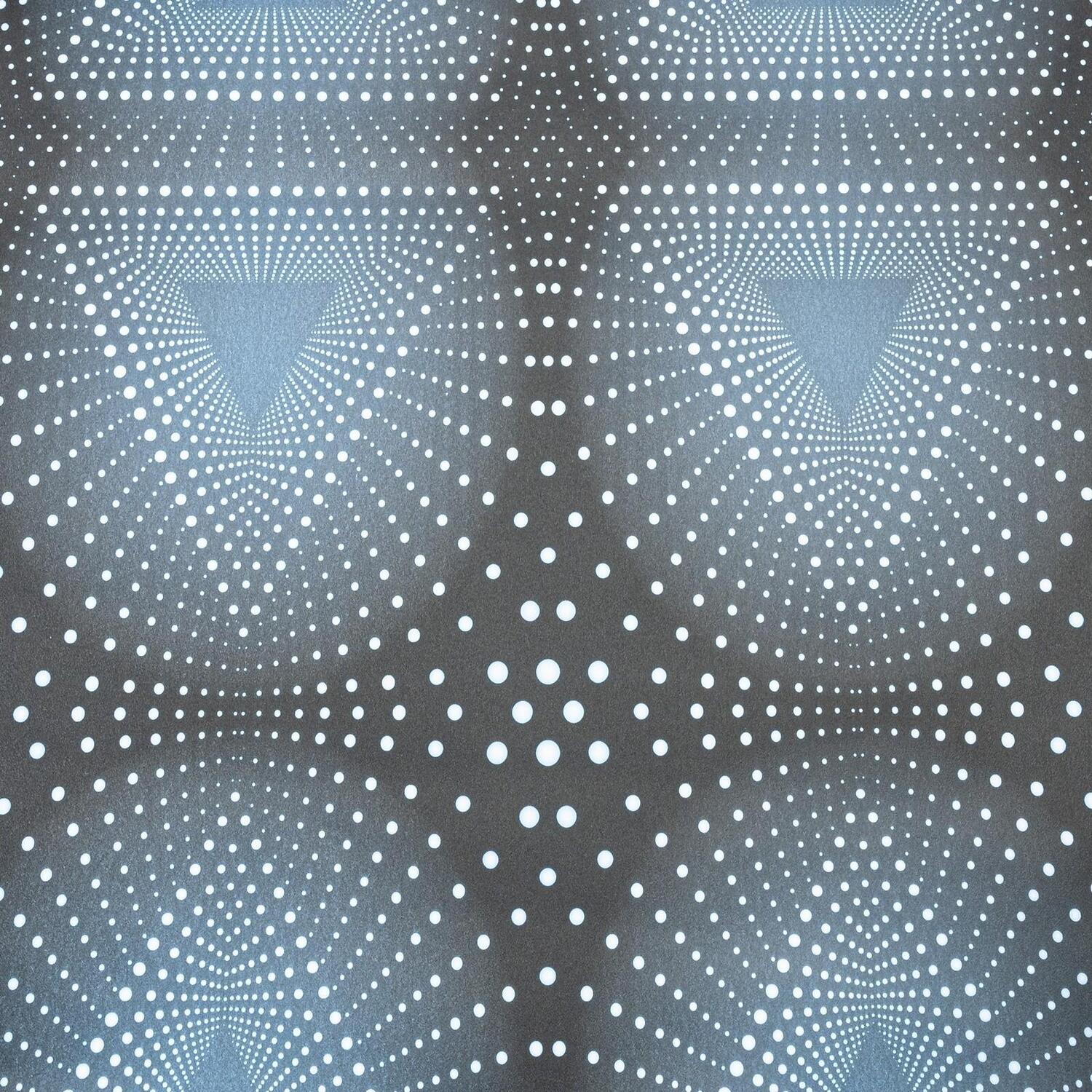 Blue Triangles Prism 3D Effect Wallpaper Vinyl Non-Pasted Wall Panels