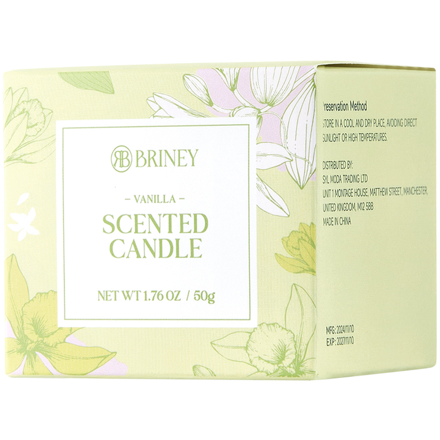 Gift Set Vanilla Scented Spa Bath Collection