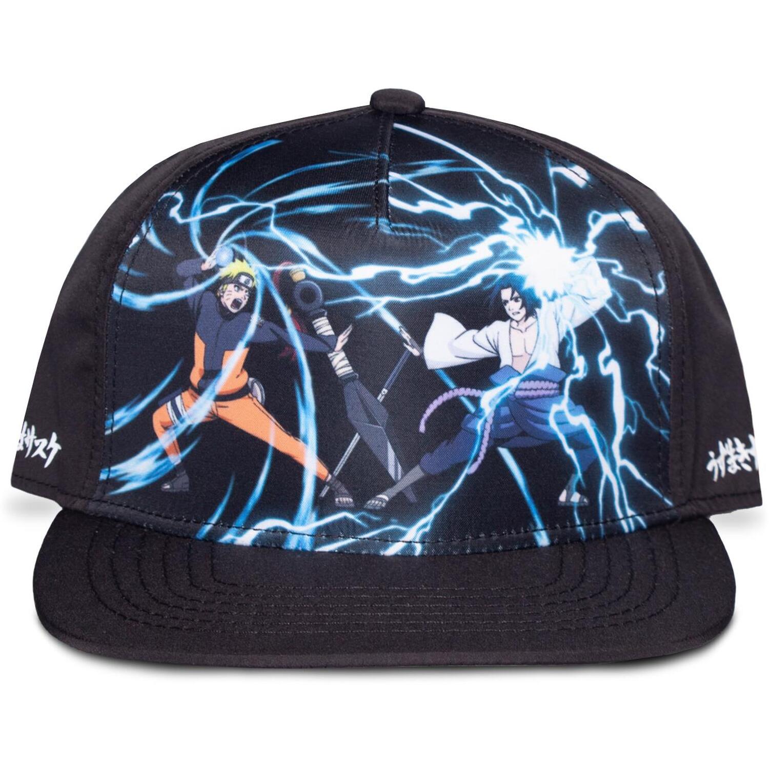 NARUTO SHIPPUDEN NH763122NRS Naruto and Sasuke Novelty Cap