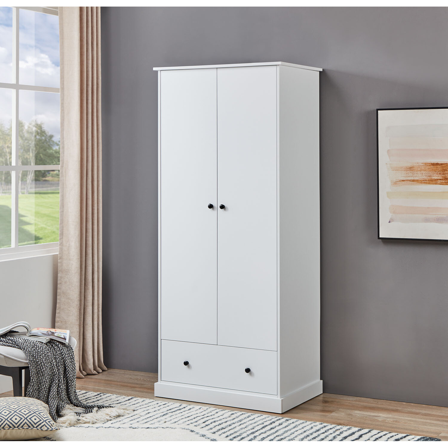 Windsor Tall Wardrobe