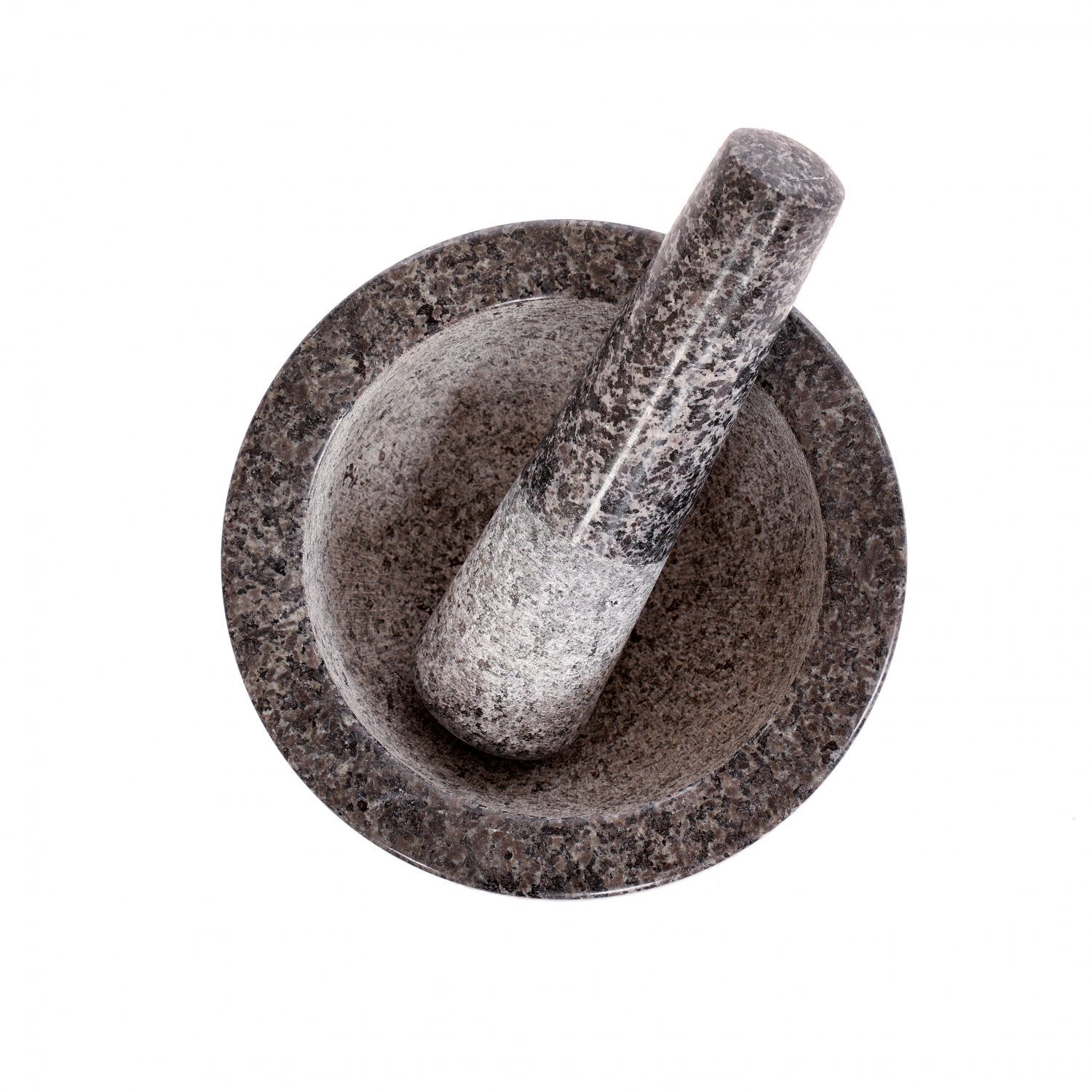 Solid Stone Granite Mortar and Pestle Set