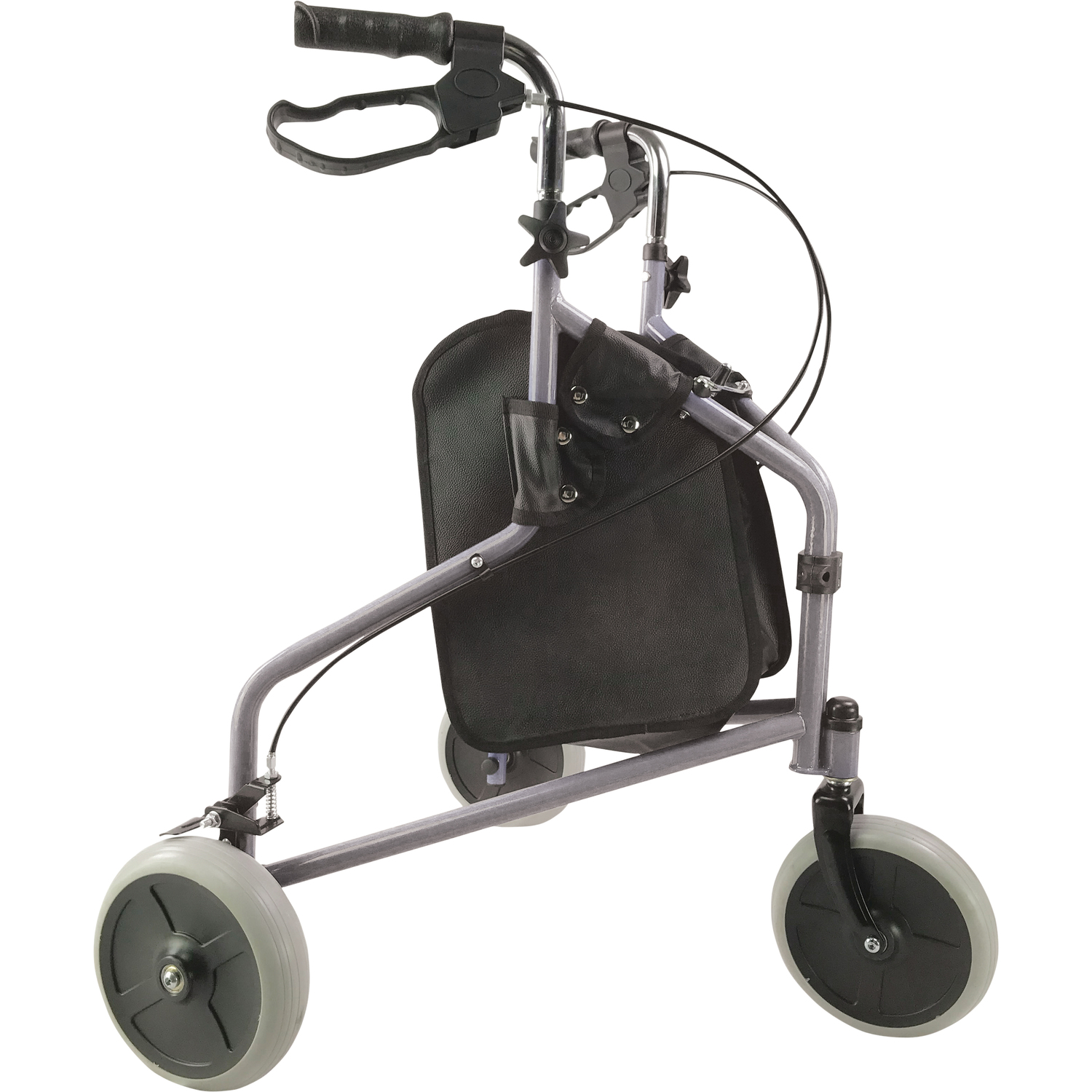 Three Wheeled Walker Silver