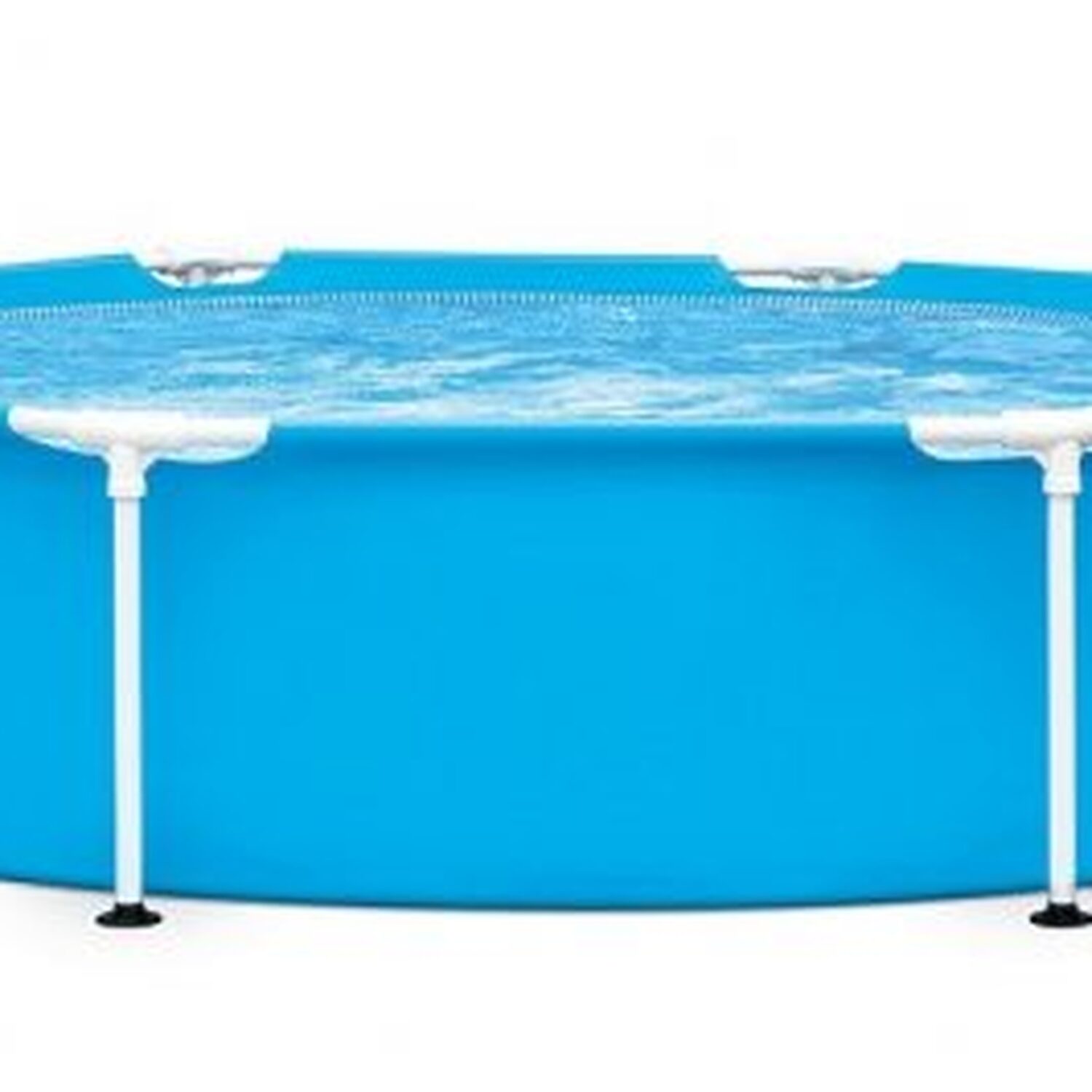 8ft Round Metal Frame Swimming Pool
