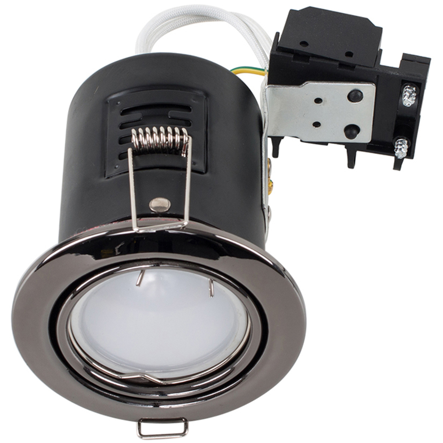 Downlight Tiltable Fire Rated Ceiling Light Fitting Single Pack