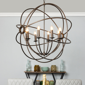 Visconte Capri 8 Light Orbital Ceiling Pendant