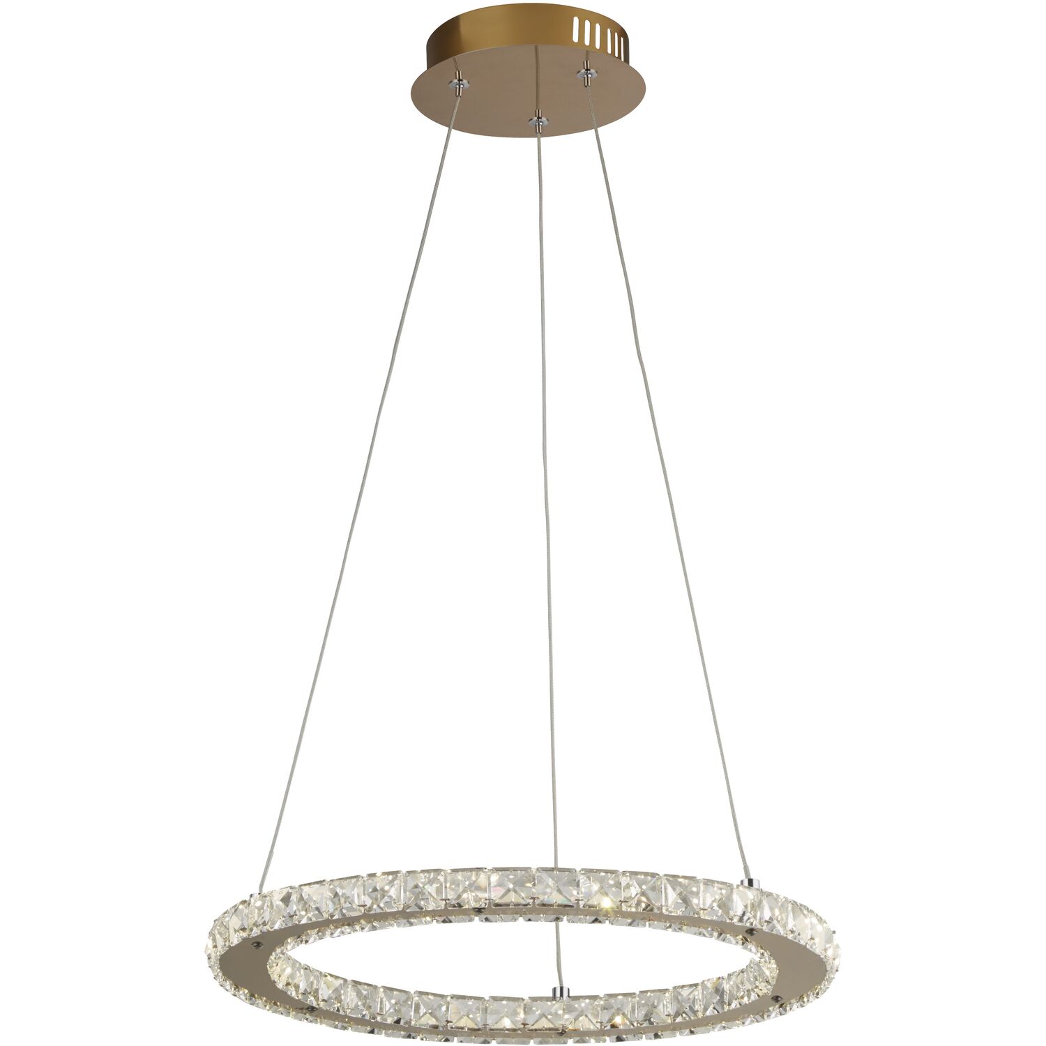 Rose Gold Ring LED Light