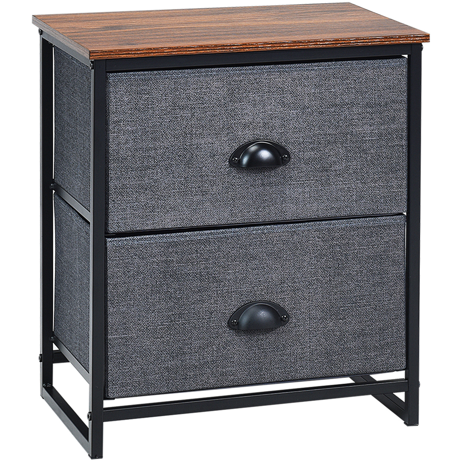 2-Drawer Storage Organizer Unit