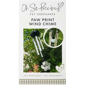 Paw Print Wind Chime