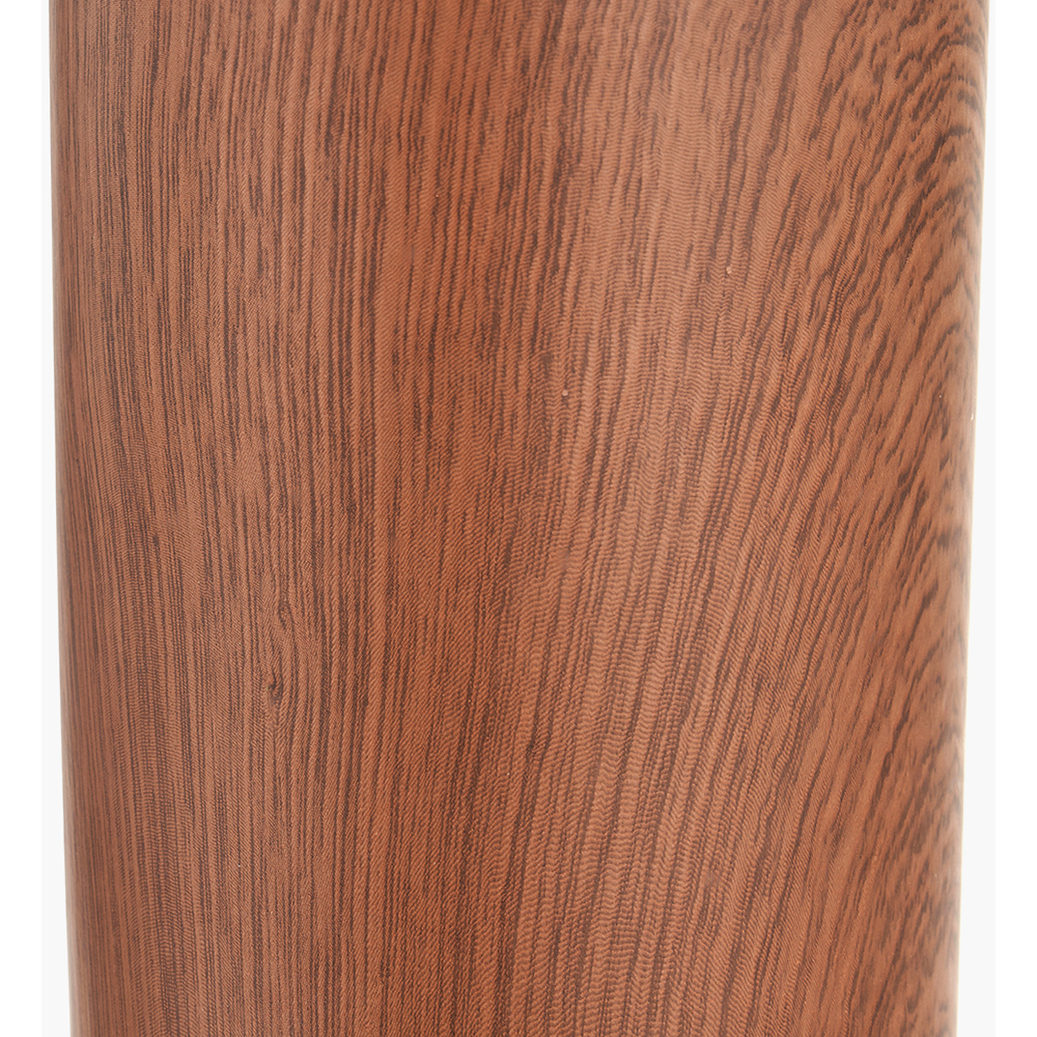 Wood Effect Ceramic Tall Table Lamp with Shade