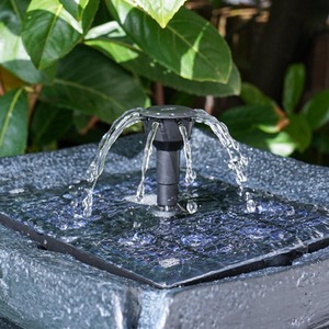 Solar Pagoda Cascade Water Feature
