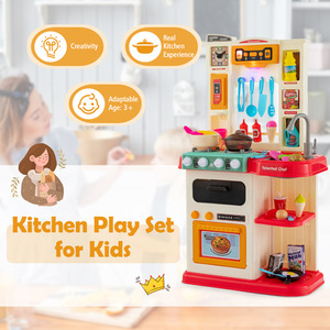 Kids Realistic Kitchen Toy Set