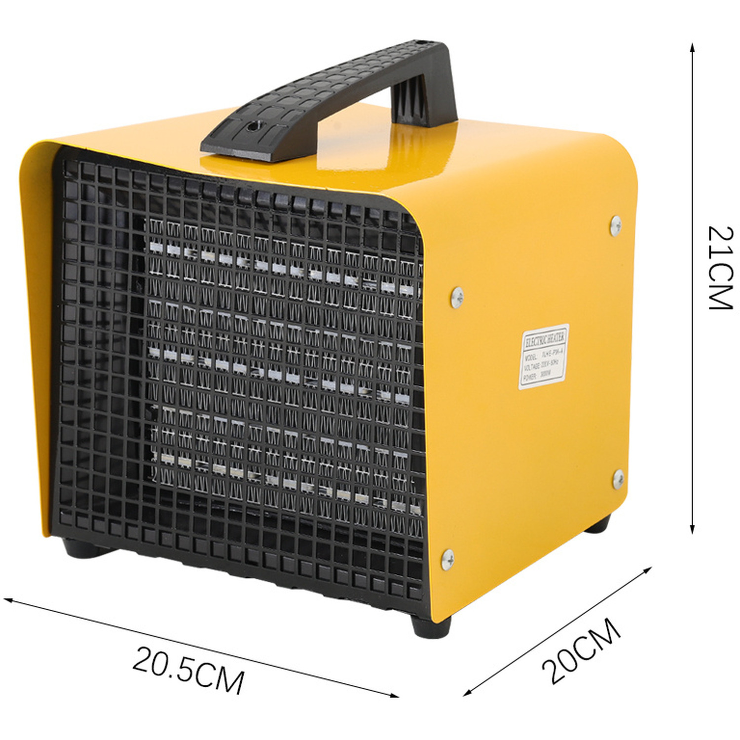 Portable PTC Electric Space Heater Fan Warmer for Industrial Greenhouse ...