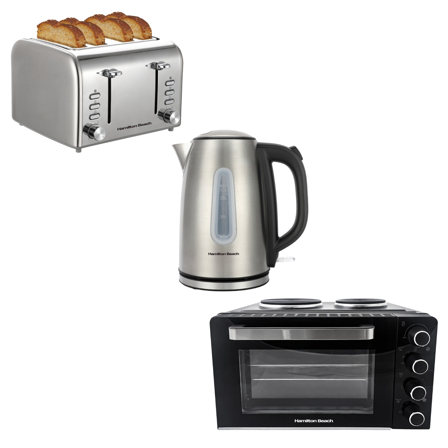 Brushed Breakfast and Mini Oven Bundle