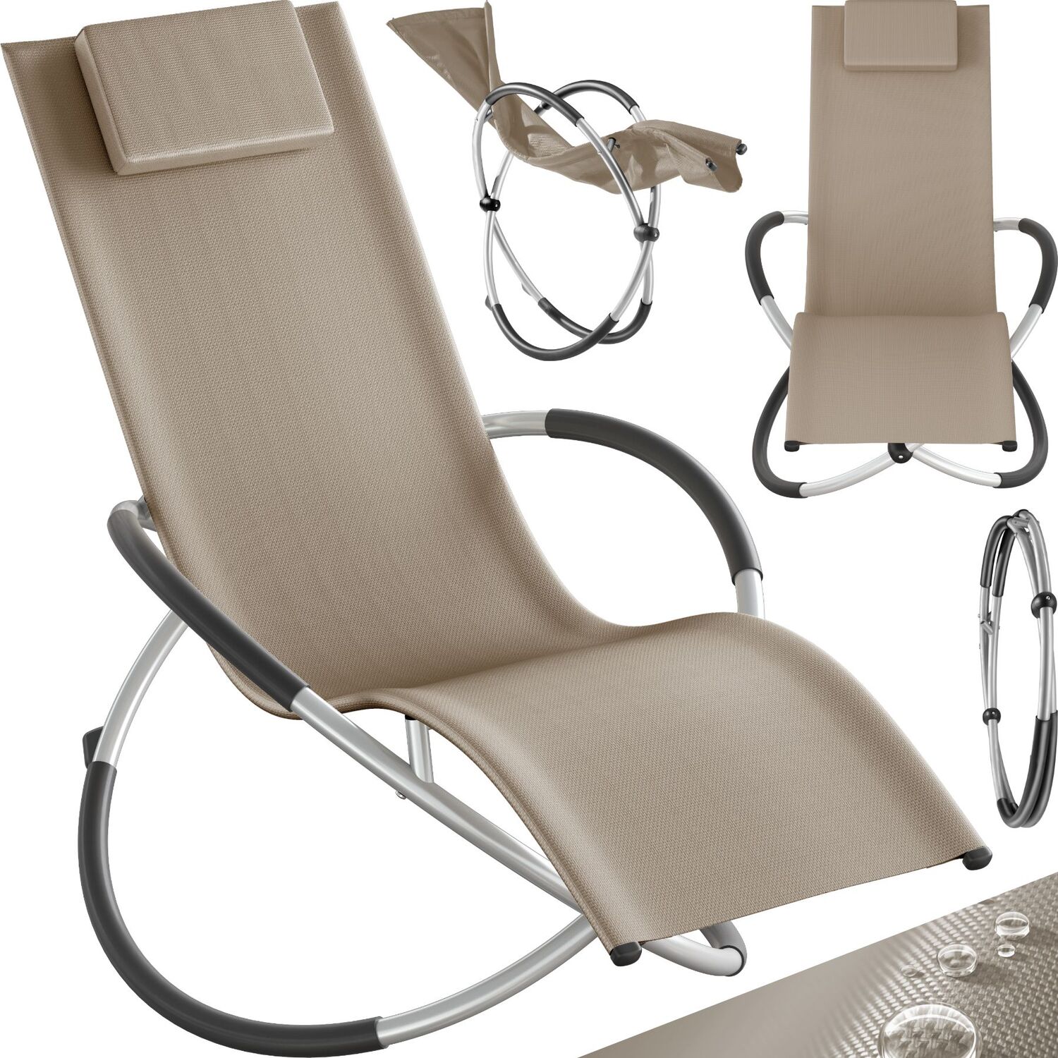 Paulina Ergonomic Foldable Sunbed