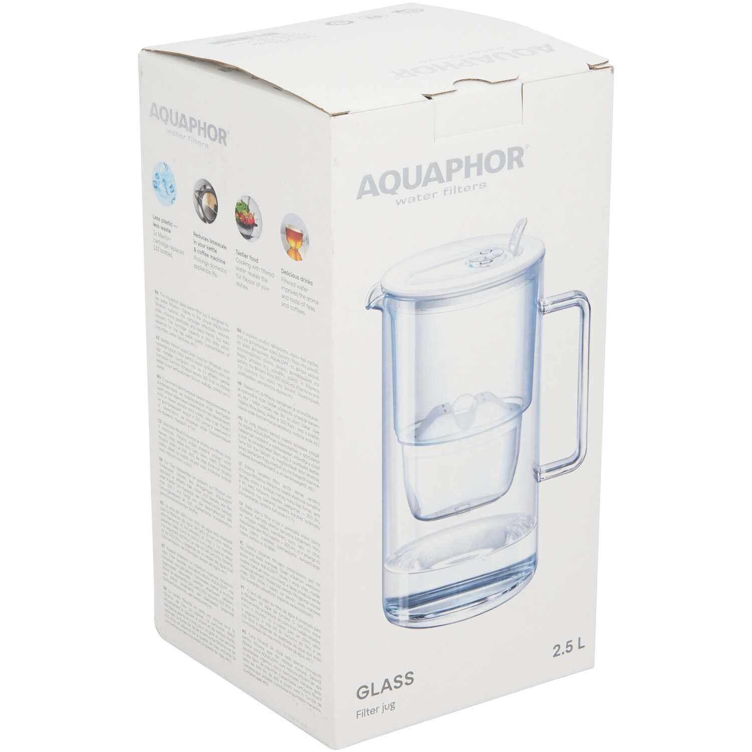 Aquaphor Glass 2.5l Water Filter Jug