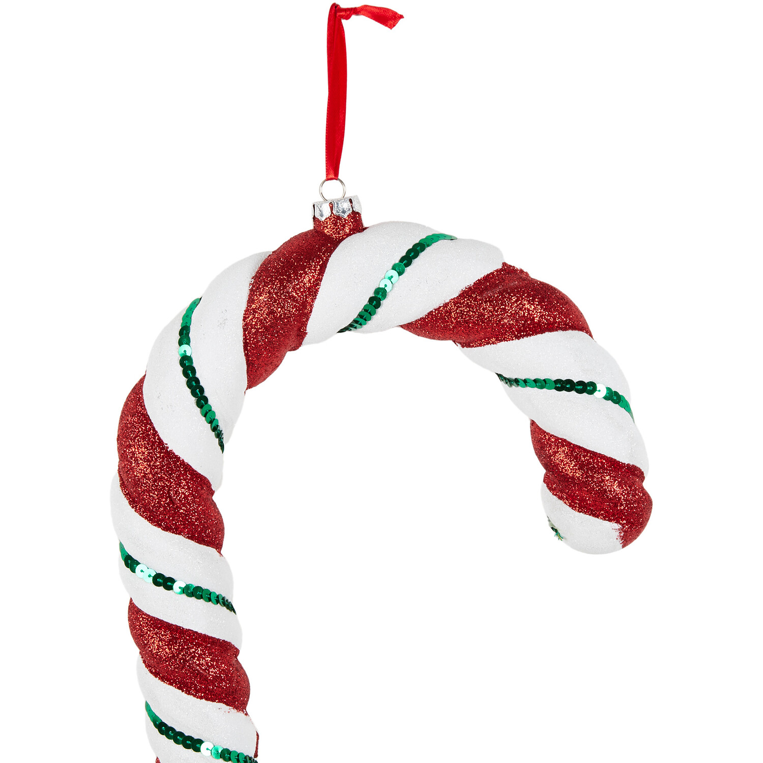 Giant Glitter Candy Cane