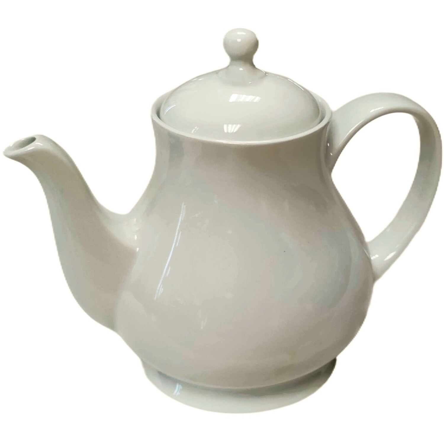 Arcoroc Large Teapot White Ceramic Hotelware 32oz 1L Catering Tea Pot