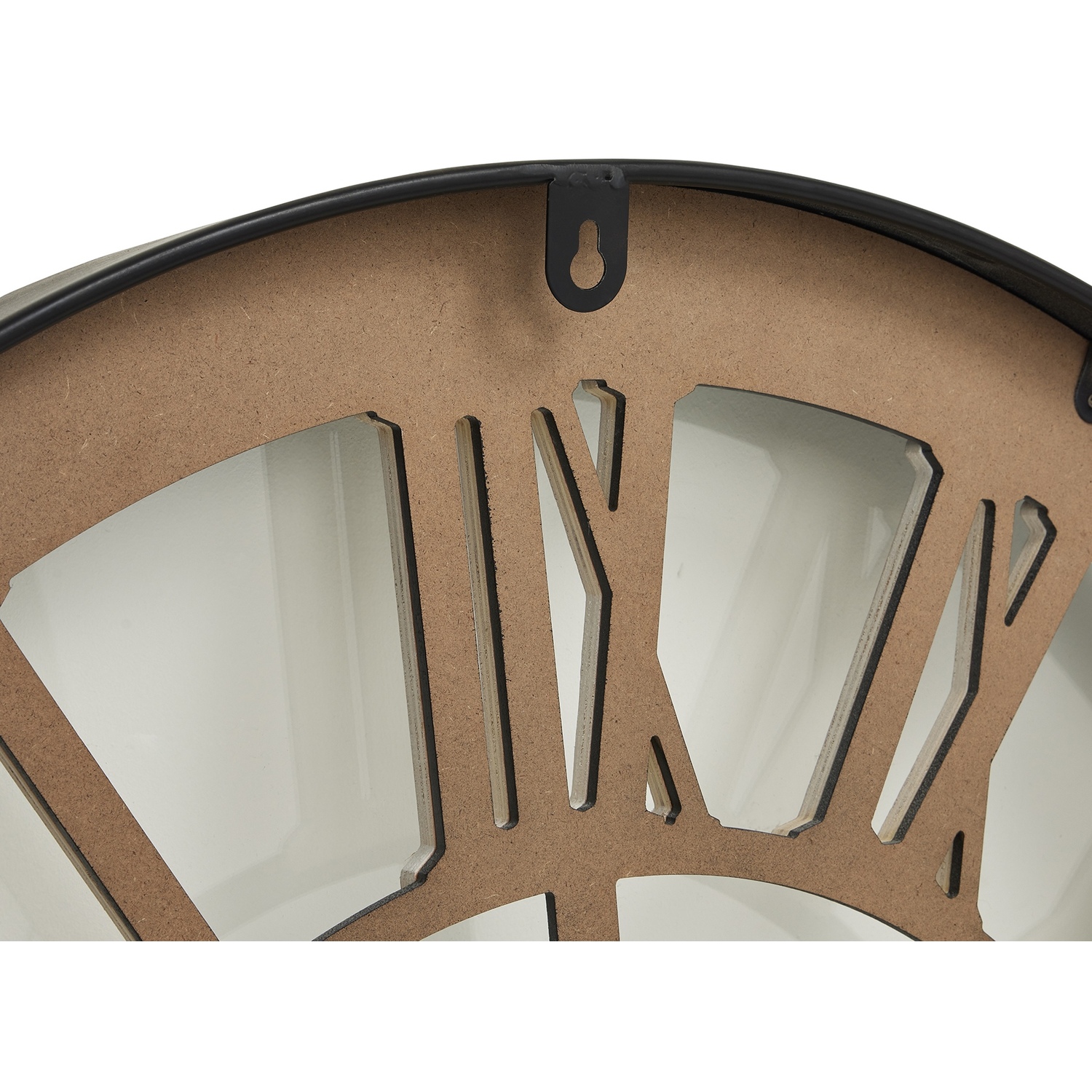 Timeless Skeleton Wall Clock With Roman Numerals