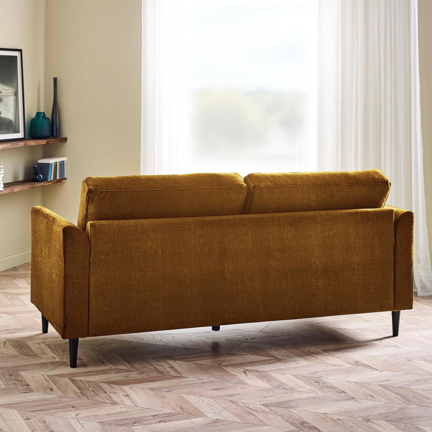 Logan Fabric 3 Seater Sofa