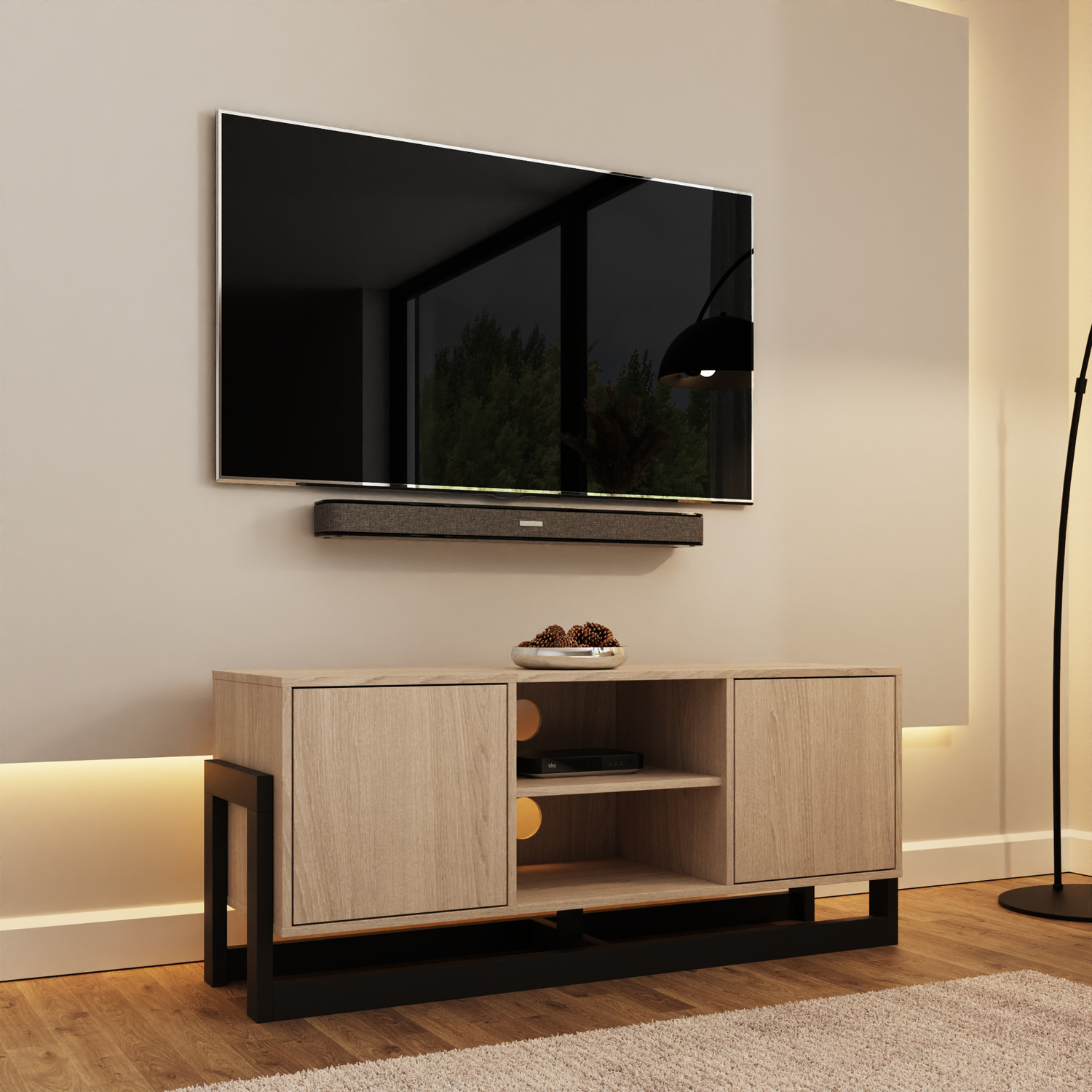 Taite 2 Door TV Unit