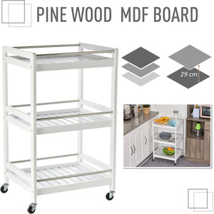 3-Tier Home Trolley Kitchen Storage Cart
