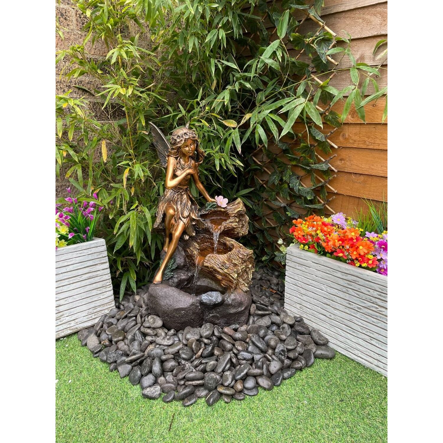 Pixi Fairy Solar Powered Water Feature