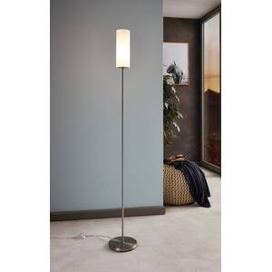 Eglo Troy 3 Satin Nickel Floor Lamp