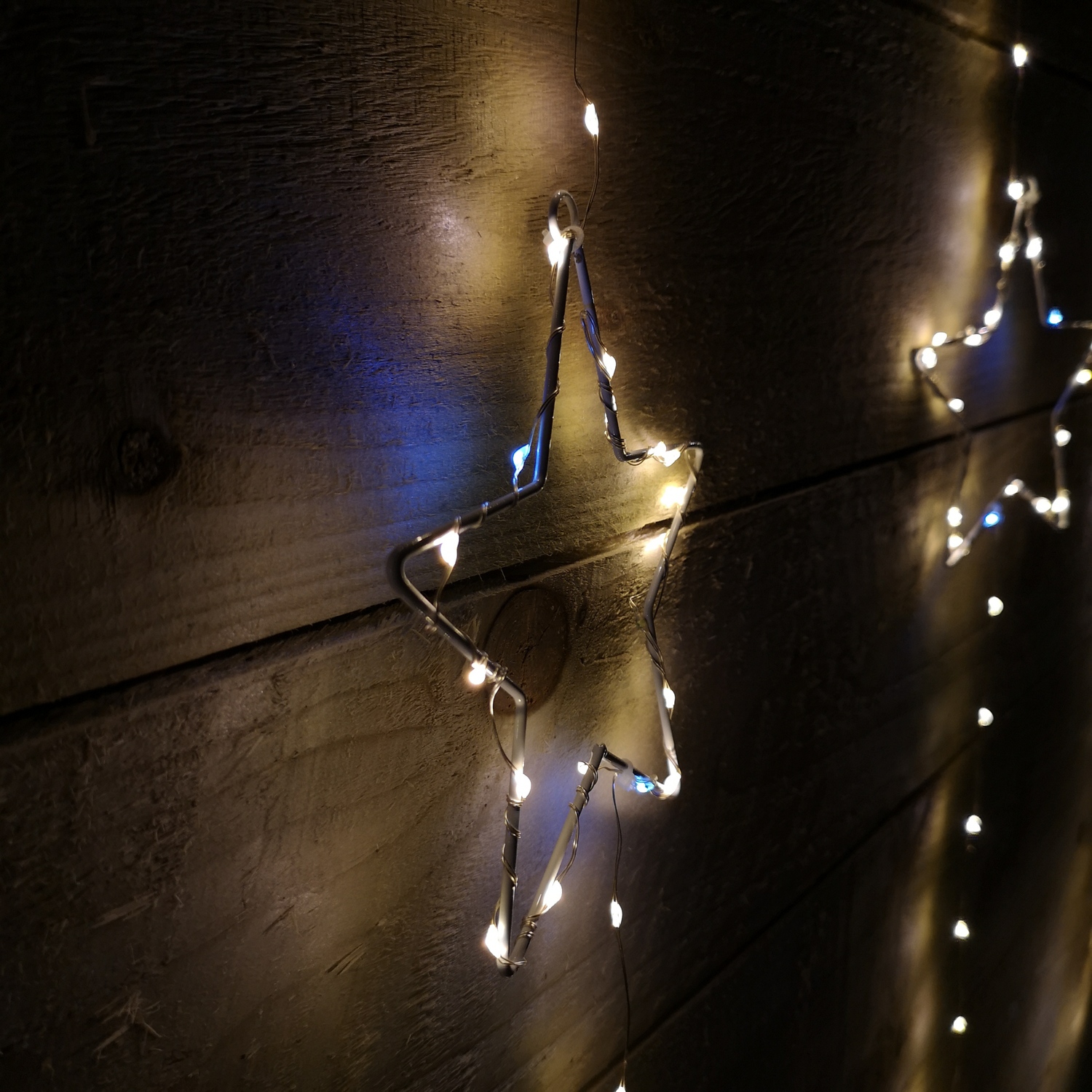 Christmas Flashing Star LED Curtain Lights