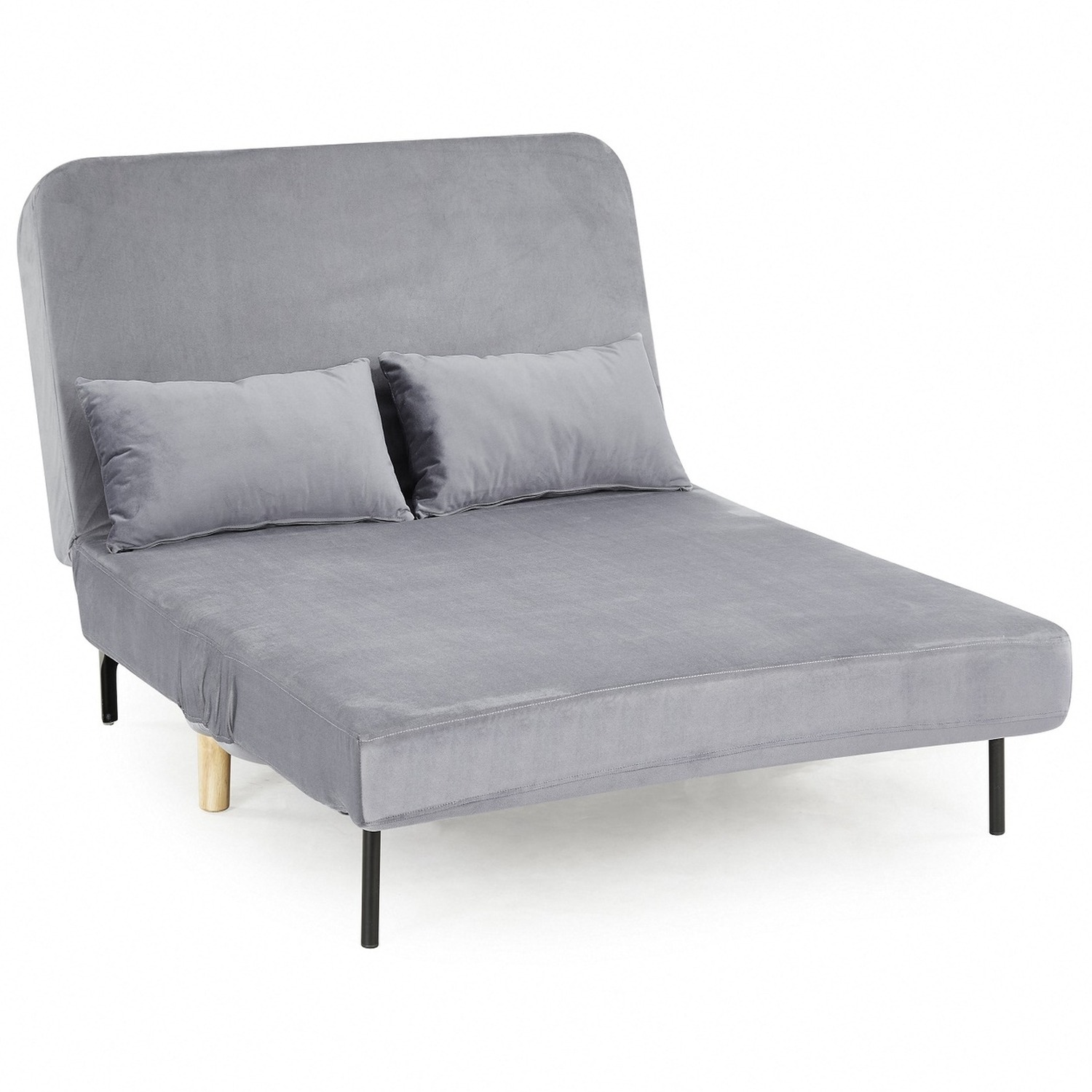 George Velvet double Futon Sofa Bed
