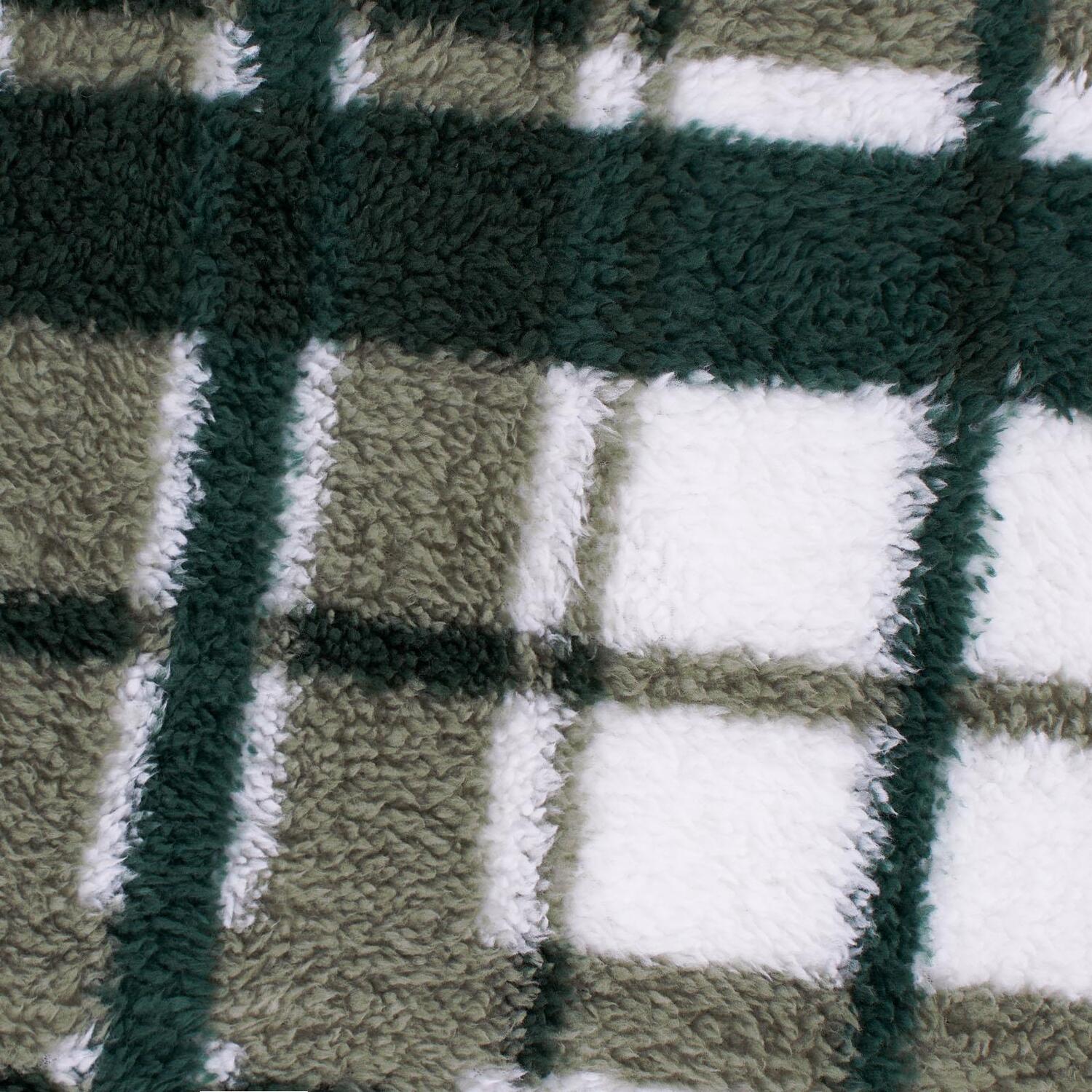 Check Tartan Teddy Blanket