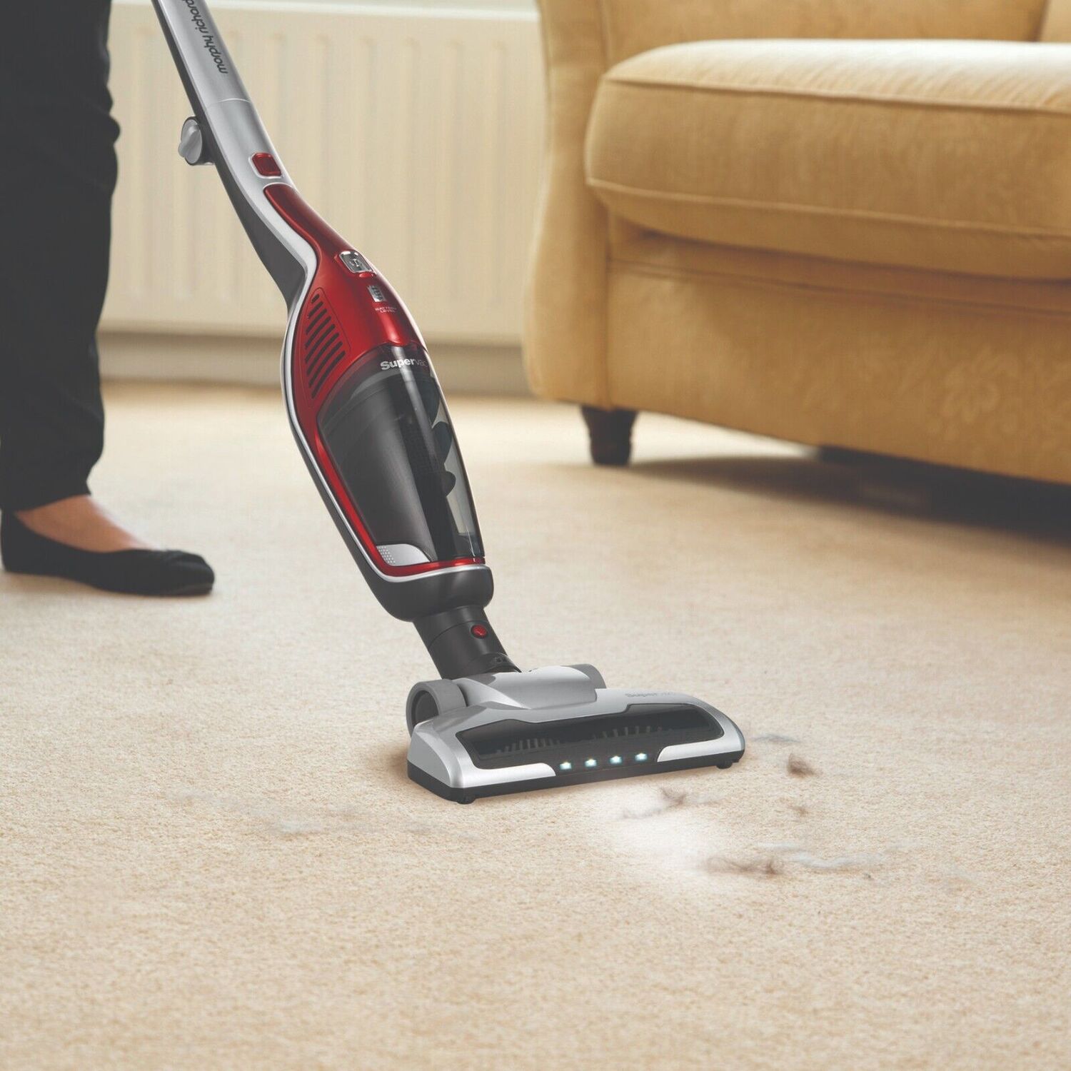 Supervac 2 in 1 Cordless Vacuum Cleaner