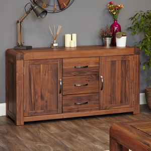 Shiro Walnut Large Sideboard