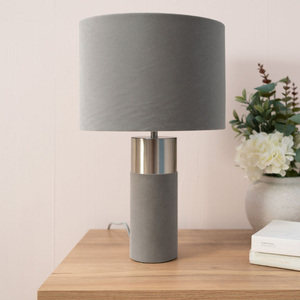 Alexa Velvet Table Lamp
