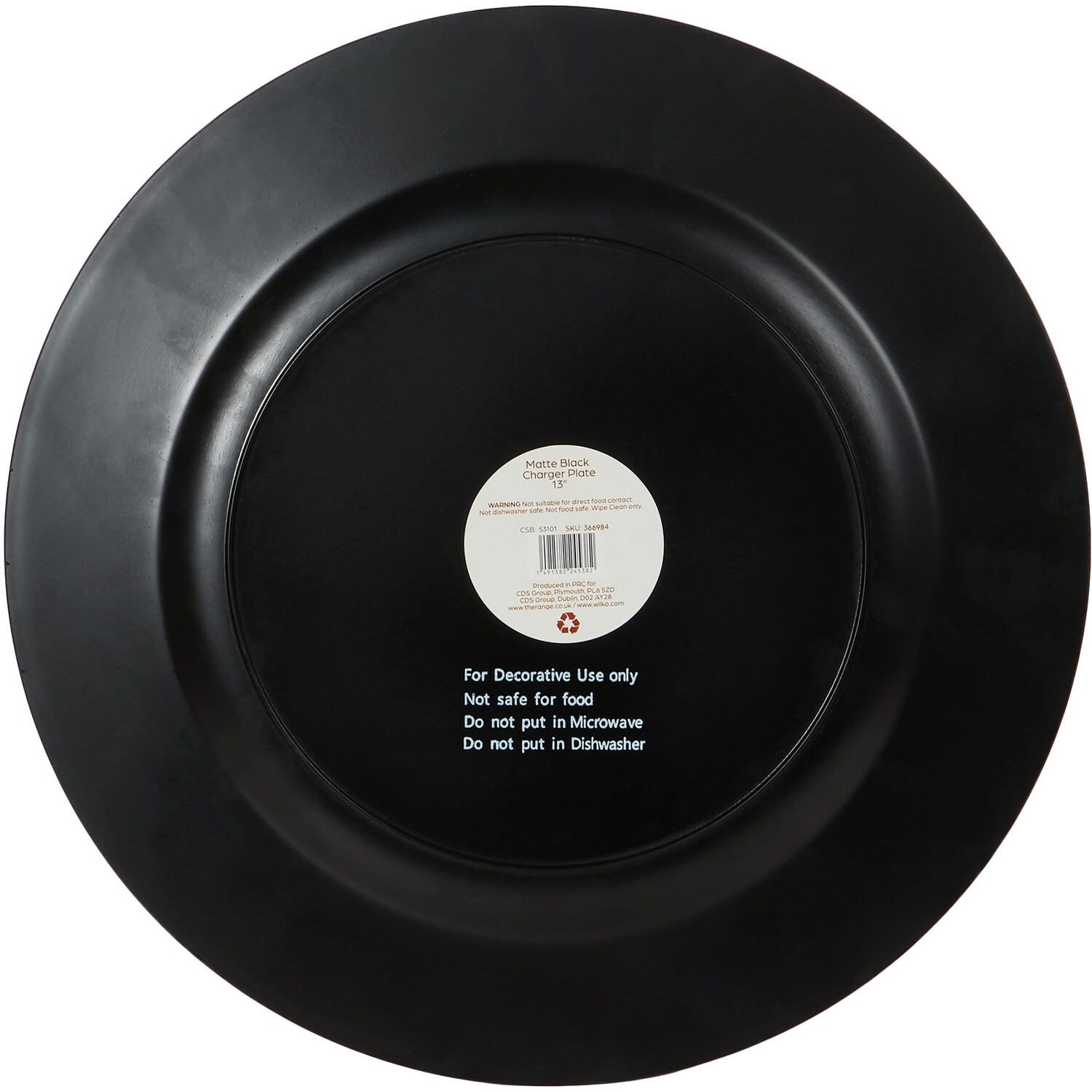 Charger Plate