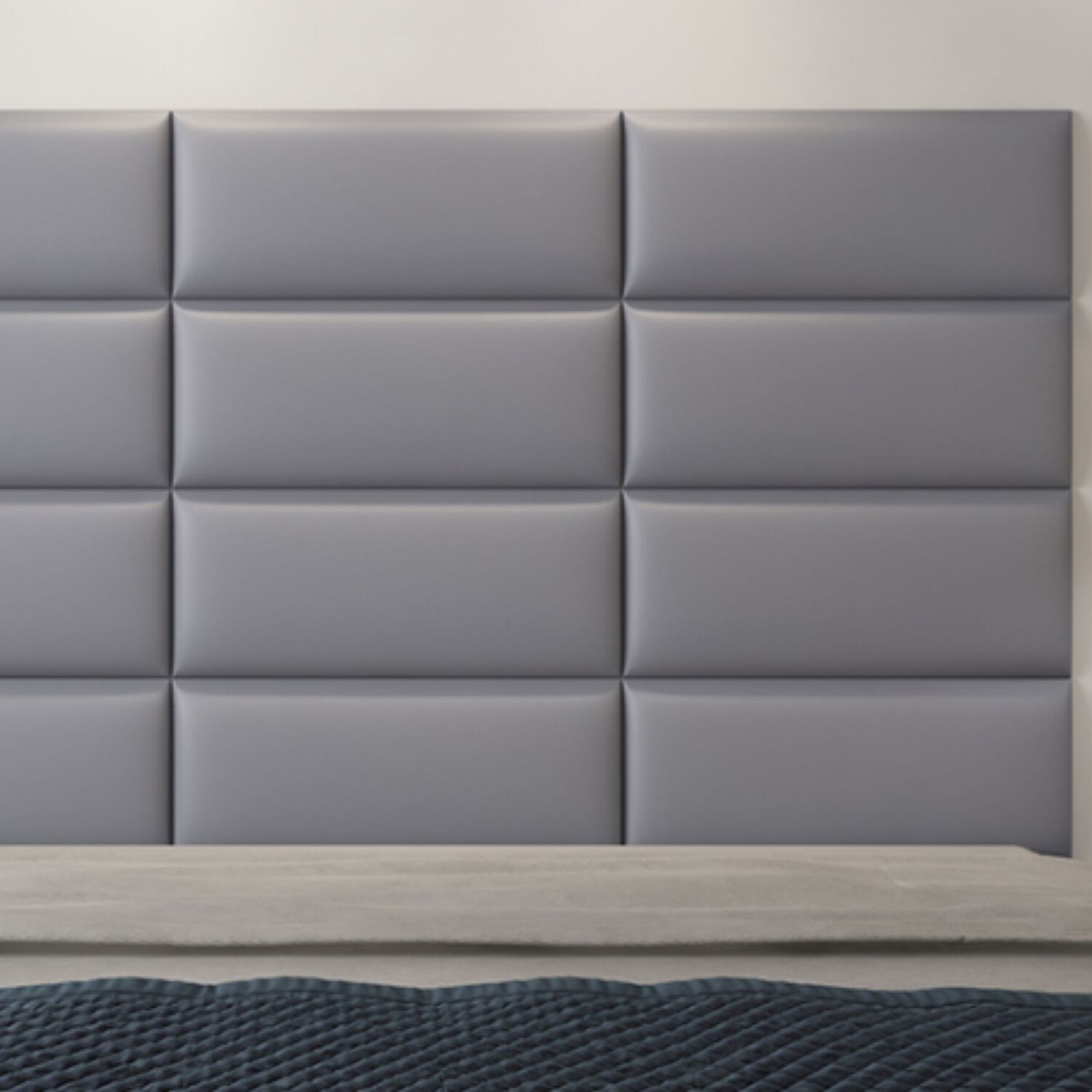 Self Adhesive Padded Wall Panels (60x25cm) Peel and Stick Wall Cushion