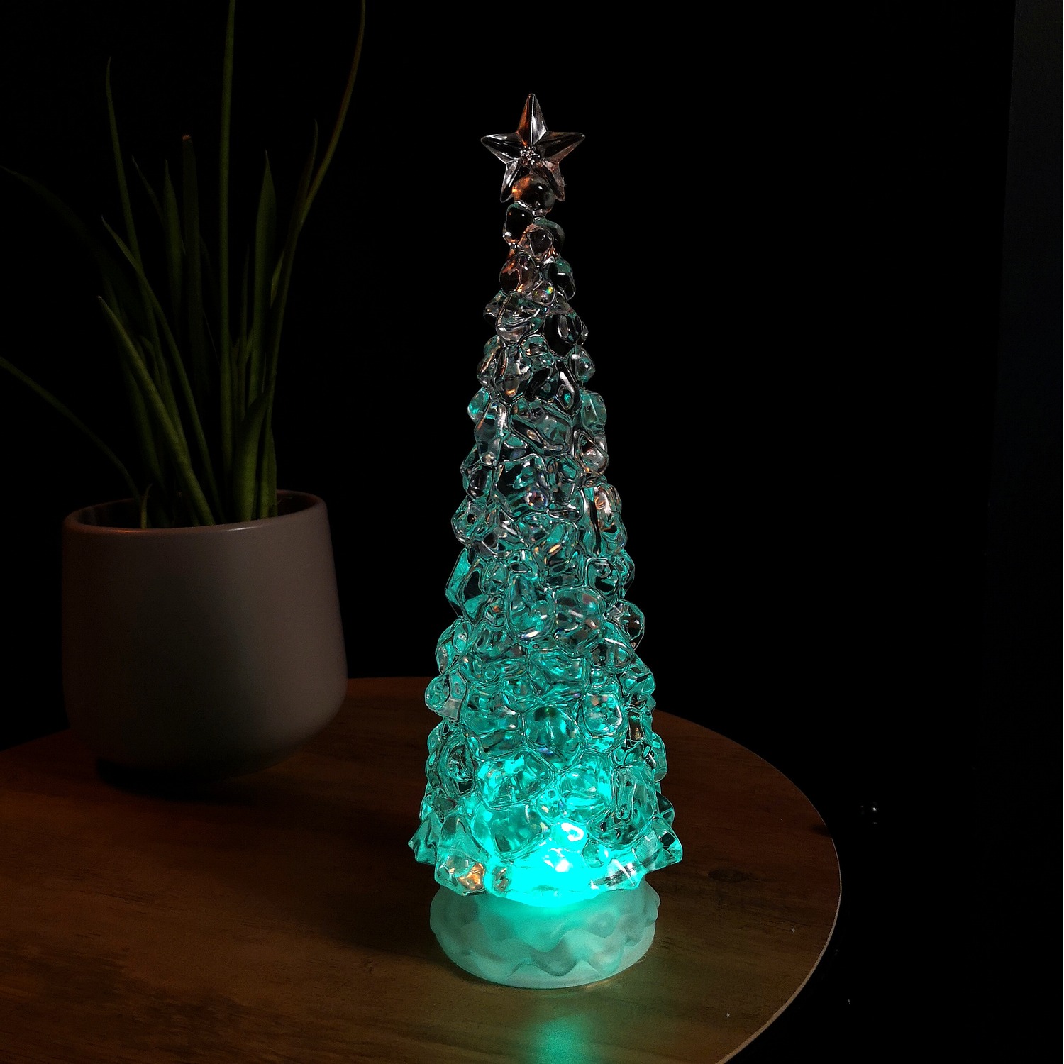 LED Water Spinner Christmas Tree With Colour Changing LEDs