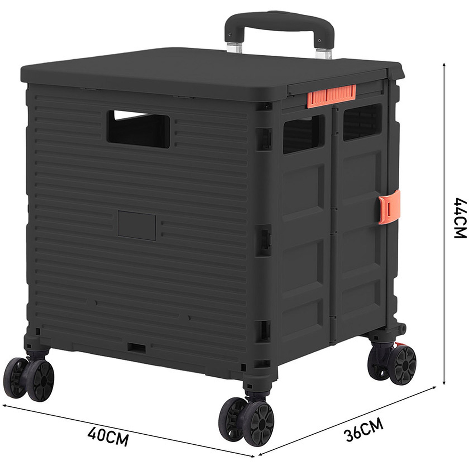 Folding Trolley with Magnetic Lid