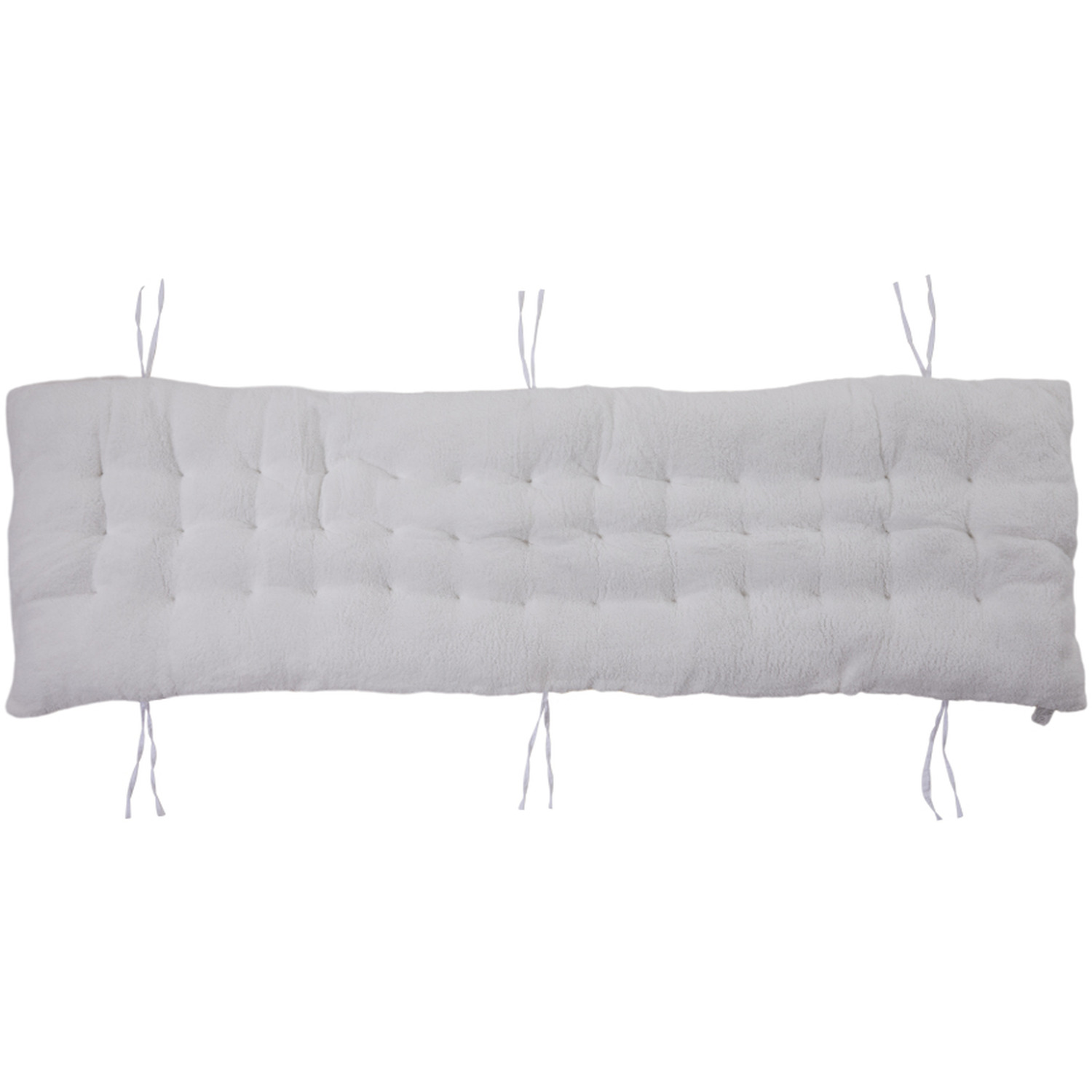 Sherpa Fleece Chair Pad Single-Sided with Non-Slip Thickened Base