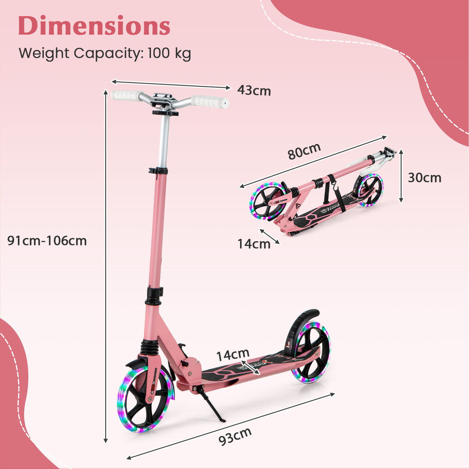 LED Light-Up Scooter